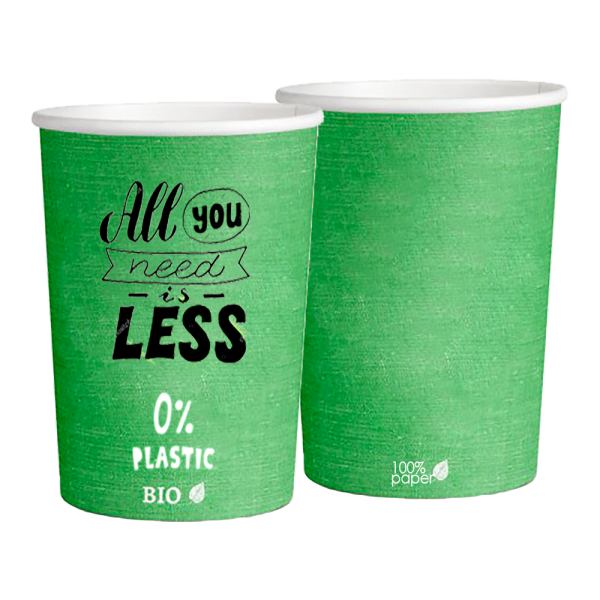 Plastic Free Green Cups 220ml (7.5oz) – EcoPack Biodegradables